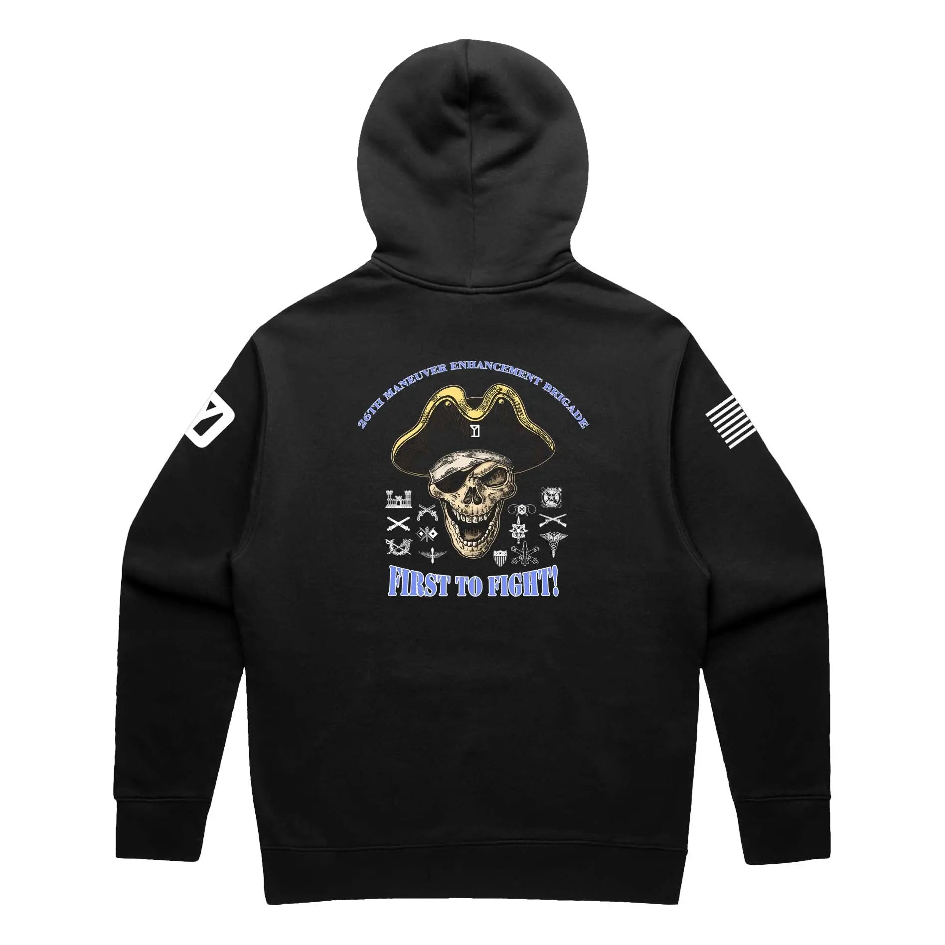 26th MEB Black Hoodie – Military Print Shop