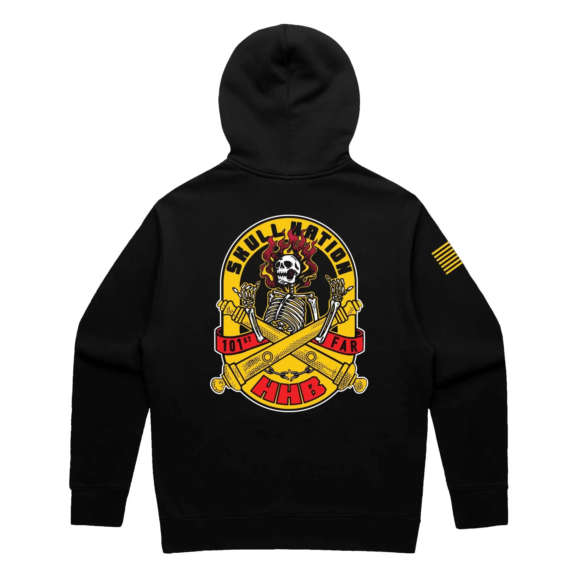 HHB Black Hoodie – Military Print Shop